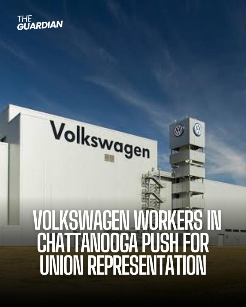 Volkswagen workers in Chattanooga push for union representation - USA ...